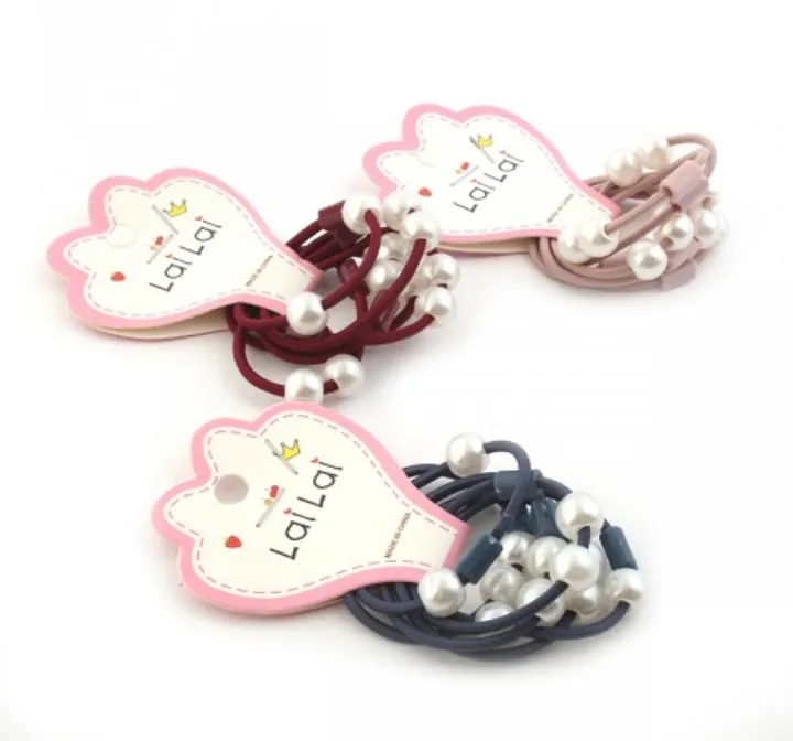 Multicolor Bean Hair Bands for ChildrenFashion Simplicity Colour Kids ...