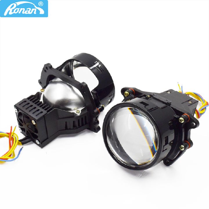 RONAN 3.0inch 45W Bi Led Two Reflector Lenses Car Headlight 2000LM ...