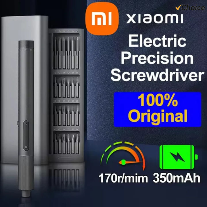 Xiaomi Mijia Electric Precision Screwdriver Magnetic Kit with 24 PCS ...