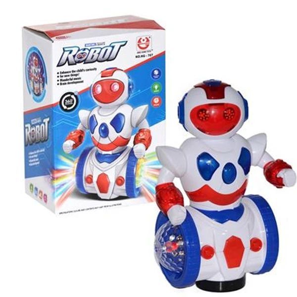Robot Bailarin 360 Movimiento Luces Sonido Musica Pila Niños | Daraz.lk