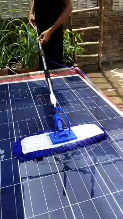 Solar Panels Cleaning Cotton Mop with 20 Feet Stainless Steel ...