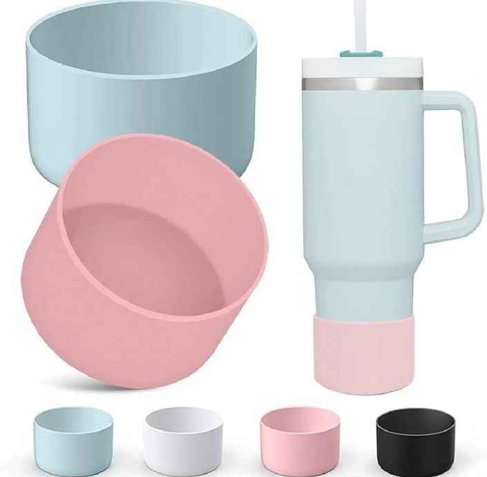 1Pcs Silicone Boot for Stanley 40 oz Quencher Tumbler, Silicone Cups ...