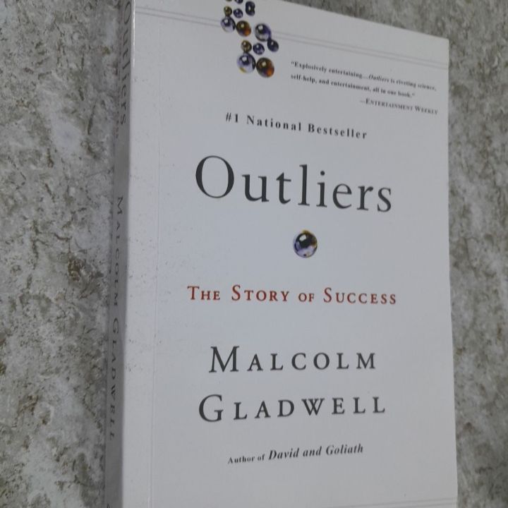 OUTLIERS the story of success By GLADWELL | Daraz.pk