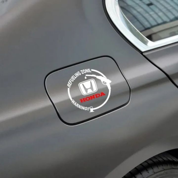 Waterproof Tank Sticker Fuel Tank Cap Badge Sticker for Honda car ...