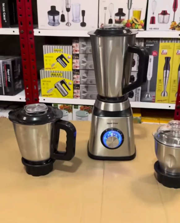 Super Crest 3-in-1 Blender Set SCT-8031 | Powerful 1000W Motor | Multi ...