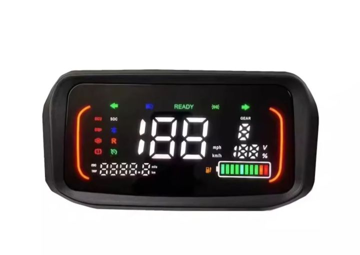 E BIKE SPEEDOMETER DIGITAL LCD 48/60/72V DEGITAL METER FOR ELECTRIC ...