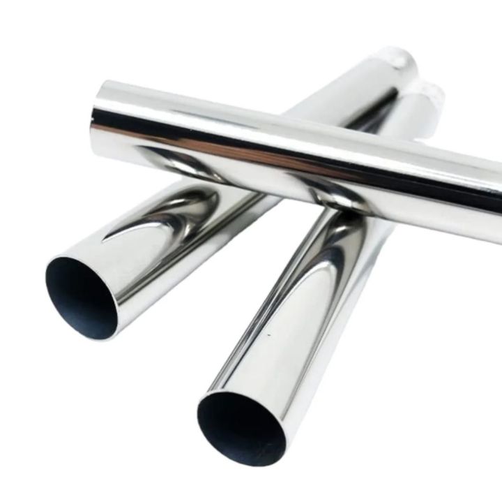 Premium Stainless Steel Curtain Pipe Rod with 2 Adjustable Curtain ...