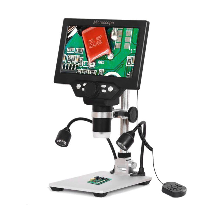 TOOLTOP G1200 7 Inches Digital Microscopes HD 12MP Microscope Camera ...