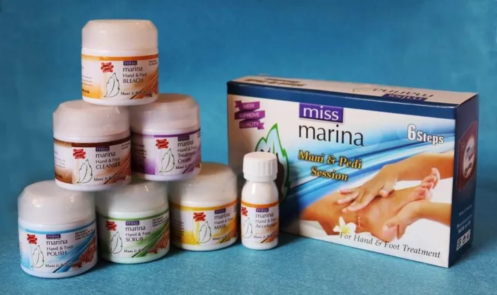 MISS MARINA MANI & PEDI SEASSION 6IN1 (STUDEN KIT) | Daraz.pk