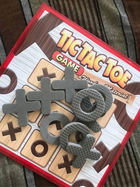 TIC TAC TOE Game Fully Wooden Fun Game For kids | Daraz.pk