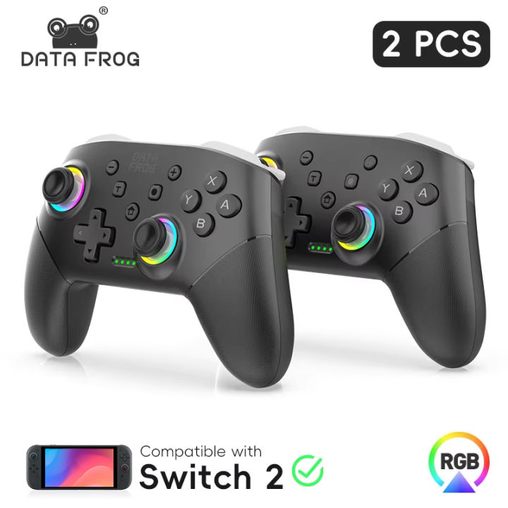 DATA FROG S80 Pro 2pcs Switch Pro Controllers for Switch2/Switch Lite ...