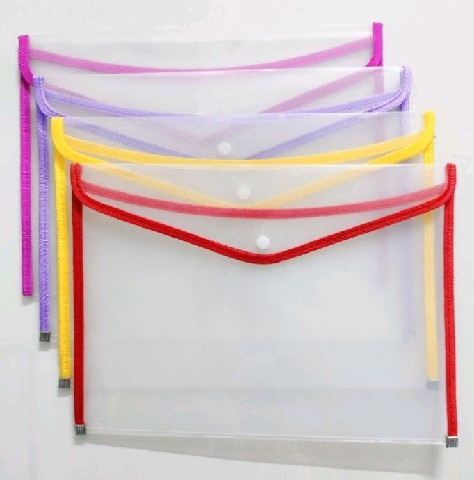 04 Pcs Liner File / Button File / Documents Carrier File for Office ...