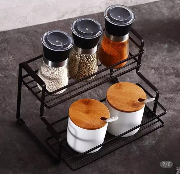 Kitchen Counter Top Spice Rack | Daraz.pk