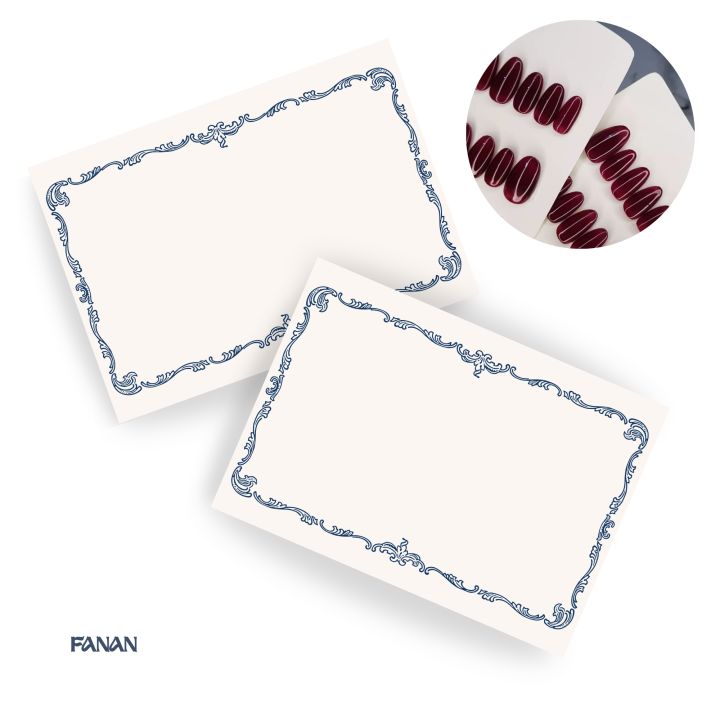 FANAN Premium Nails & Jewellery Display Cards with Self-Adhesive Bags ...