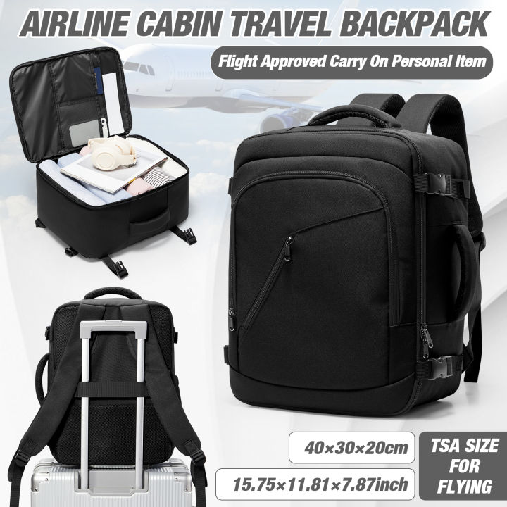 Ryanair 40x30x20 Laptop Backpack, Airline-Approved Travel Backpack, Men ...