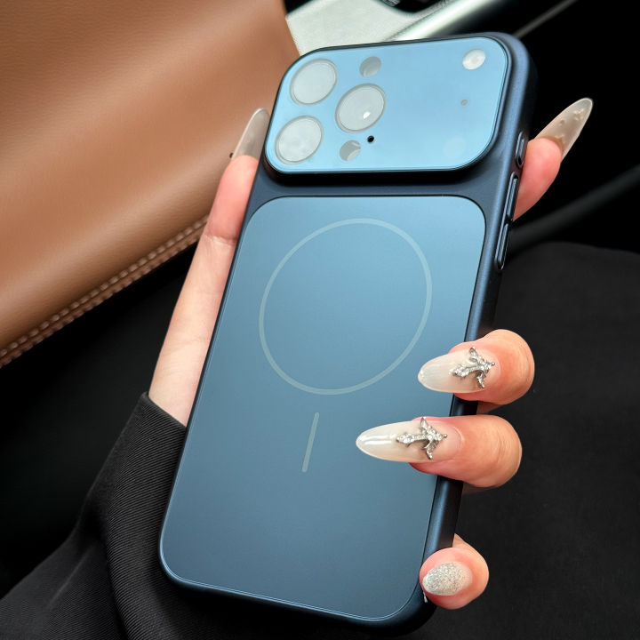 AG MAGSAFE GLASS CASE FOR IPHONE 12/12PRO MAX Transformer Glass Case ...