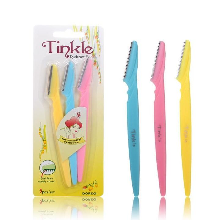 Tinkle Eyebrow Face Razor | Women | Face shaving | 3Pc | Daraz.lk