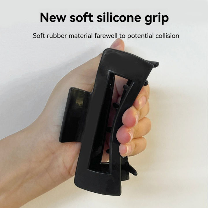 Safe and Soft Silicone Shark Clip Anti-collision Protection Head Anti ...