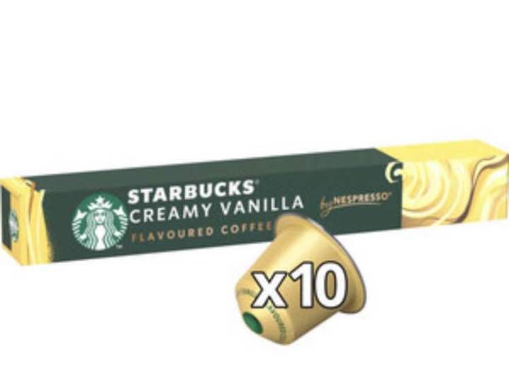 Starbucks creamy vanilla 10 pods( imported from france) | Daraz.pk