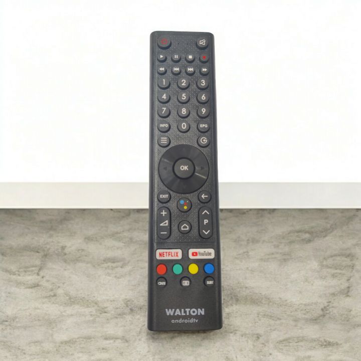 Tv Remote Control For Walton Android Led Tv Without Voice . | Daraz.com.bd
