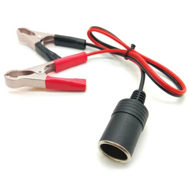 Car Battery Terminal Clip-on - Cigarette Lighter Power Socket 12V ...