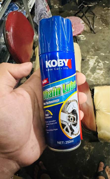 Original Chain Lube for Motorcycle and chain Cleaner spray 250 ml ...