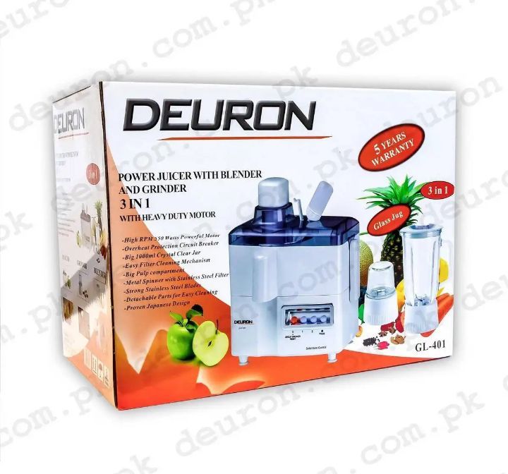 Deuron 3 in 1 Juicer | Daraz.pk