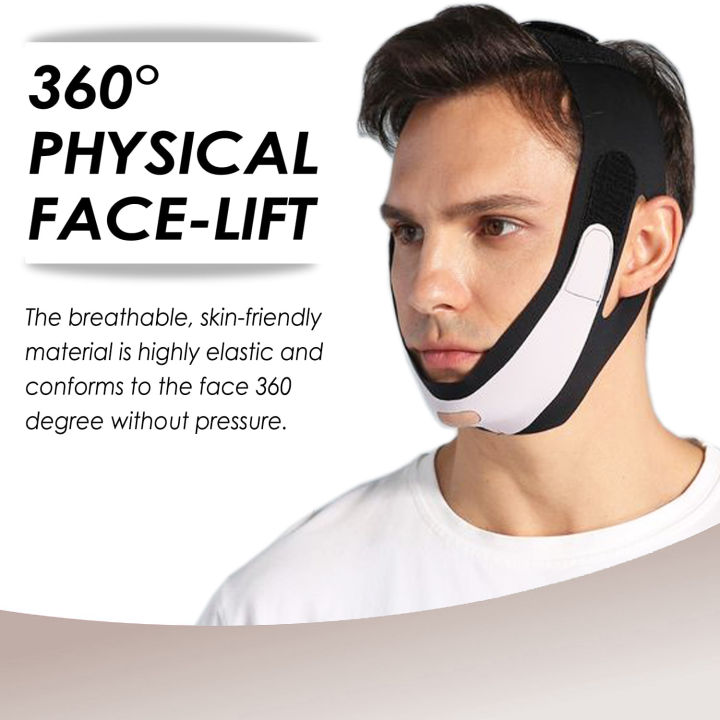 Double Chin Mask, Far Infrared Chin Strap V Line Face Chin Lifting ...