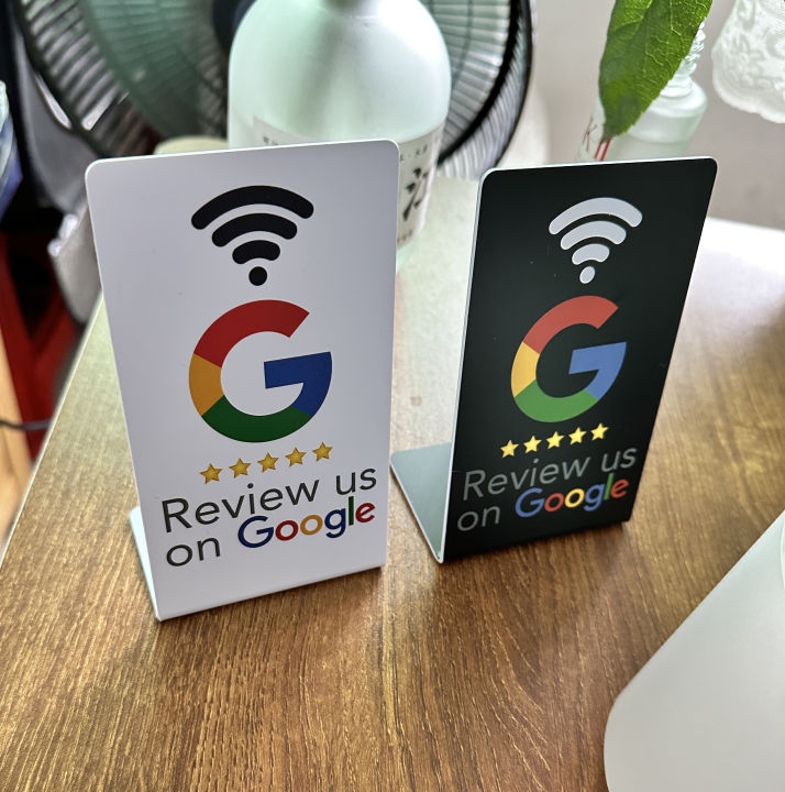 13.56Mhz Programmable Google Review Card NFC Station Table NFC Google ...