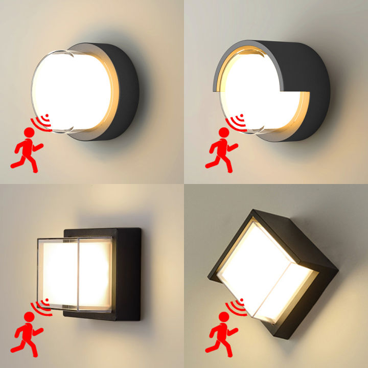 LED Smart Motion Sensor Emergency Automatic Lighting AC85-265V 6W12W ...
