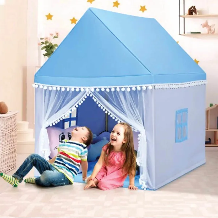 Portable Castle Tent House for Kids Indoor and Outdoor play- 2-13 Year ...