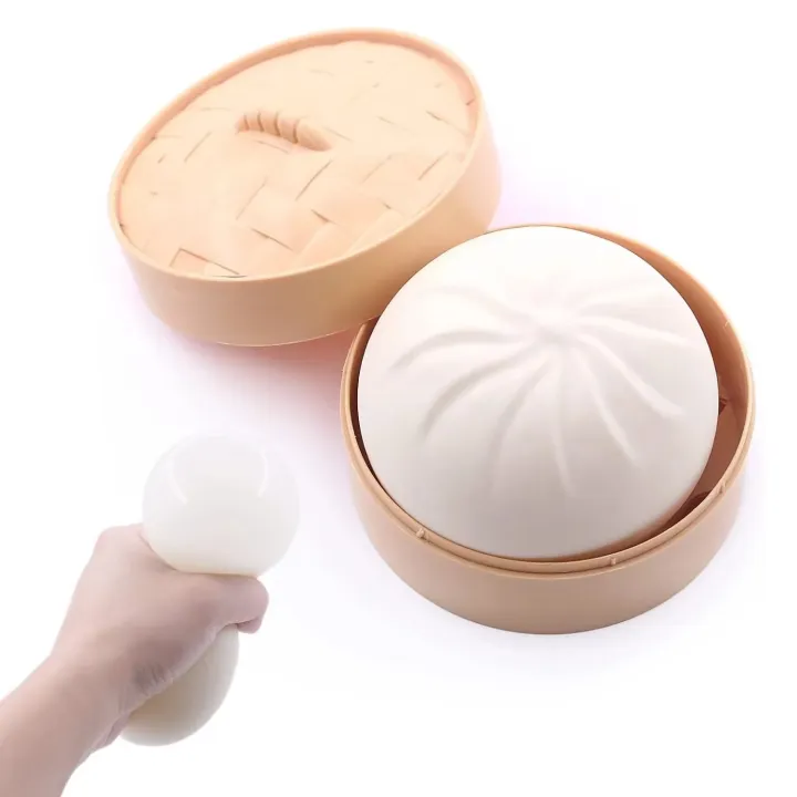 1PC Dumpling Stress Balls Fidget Sensory Toy Simulation Food with ...