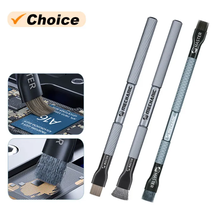 MECHANIC Motherboard Chip Glue Removal Brush Chip Dust Cleaning Tin ...