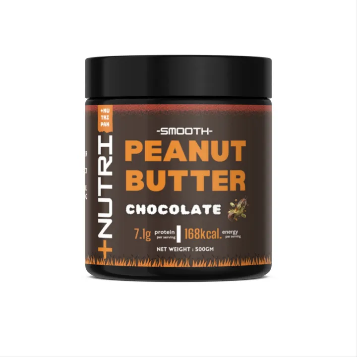 NUTRIPAK Chocolate Peanut Butter | Roasted Peanuts + Cocoa | High ...