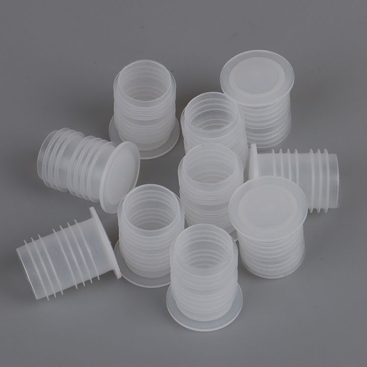 10Pcs Plastic Bottle Cap Red Wine Seal Cap Inside The Salt Bottle ...