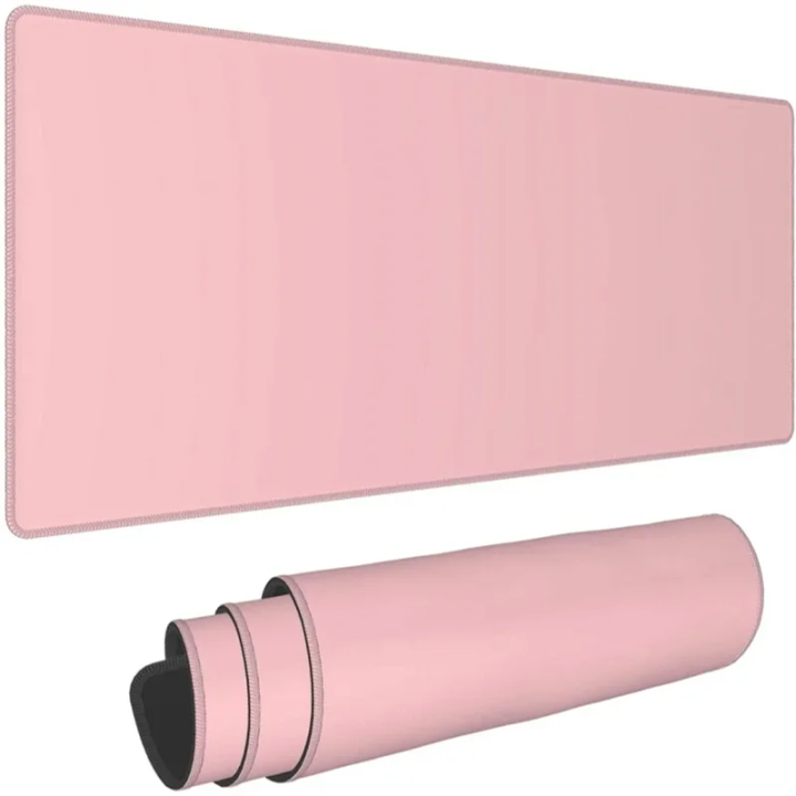 Mouse Pad Gamer Large Home HD Desk Mats Mouse Mat Pink Anti-slip Soft ...