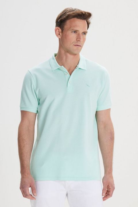 MINT GREEN ORCA POLO T SHIRT | Daraz.lk