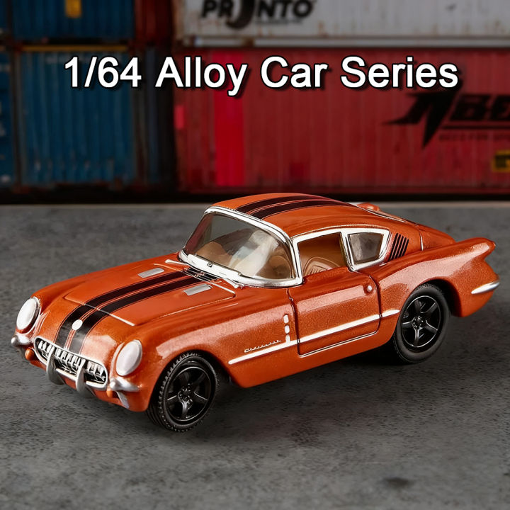 1:64 T1 Corvette GT500 Firebird JDM Daytona Stardust Miniature Model ...