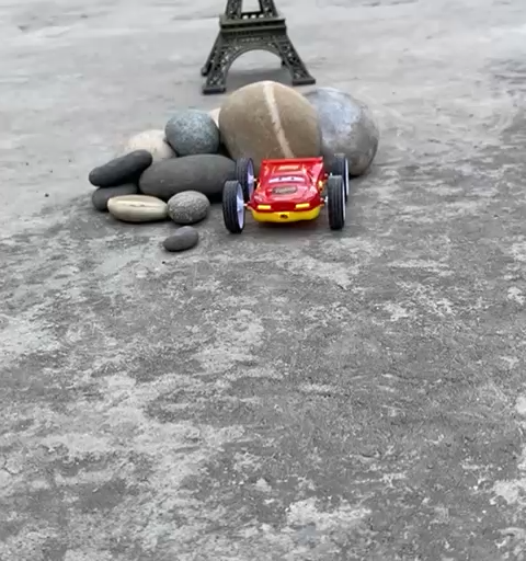 High-Speed Stunt Car Toy - 360° Rotating, Double-Sided Action - No ...