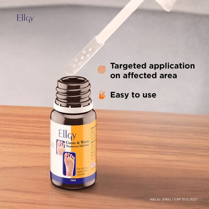 Ellgy corn and warts( ඉන්නන් සදහා ප්‍රතිකාරය) | Daraz.lk