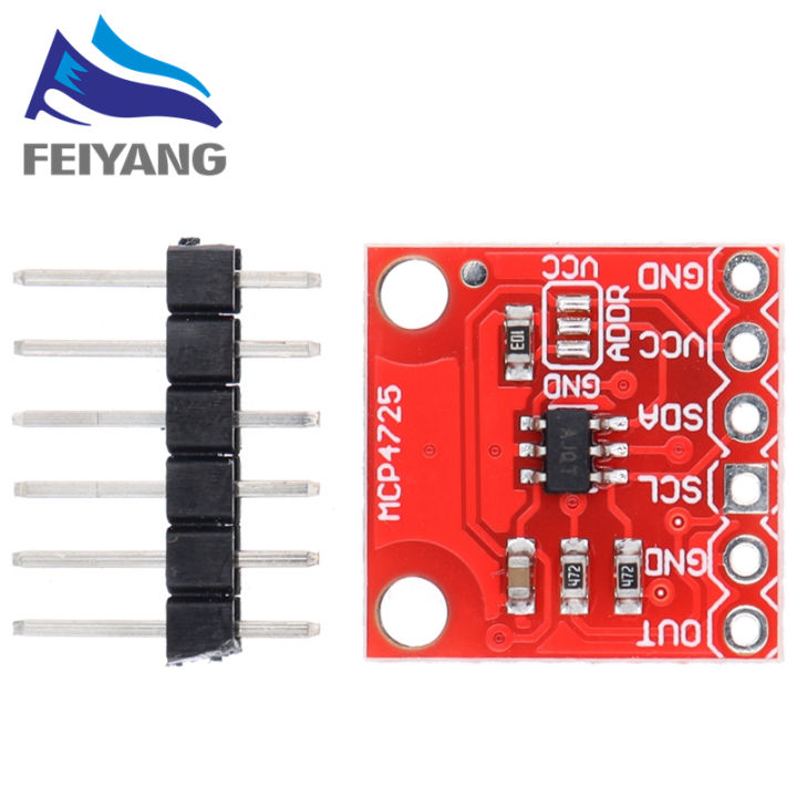 MCP4725 12Bit I2C DAC Digital Converter Module Digital To Analong ...