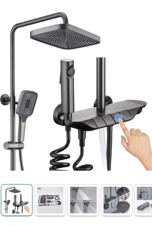 NextGen thermostat 4 function shower set,piano switch shower set ...