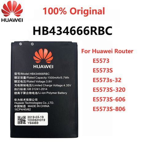Huawei battery 1500mAh HB434666RBC For Huawei Router | Daraz.lk