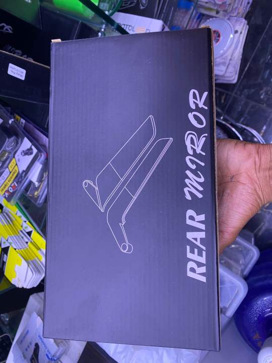 Motorcycle Accessories Mirrors Stealth Winglets Mirror To Rotate ...