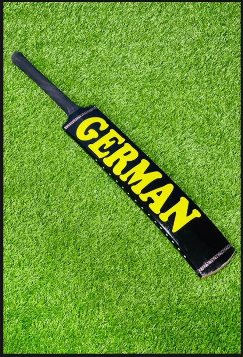 German Cricket Bat (Tape Ball) Bat in Premium Quality Black | M.H ...