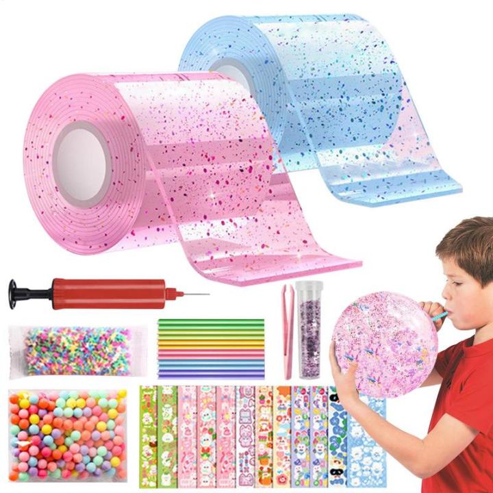 Nano Glue Kneading Music Blowing Bubble Full Set Of Nano Tape Double ...