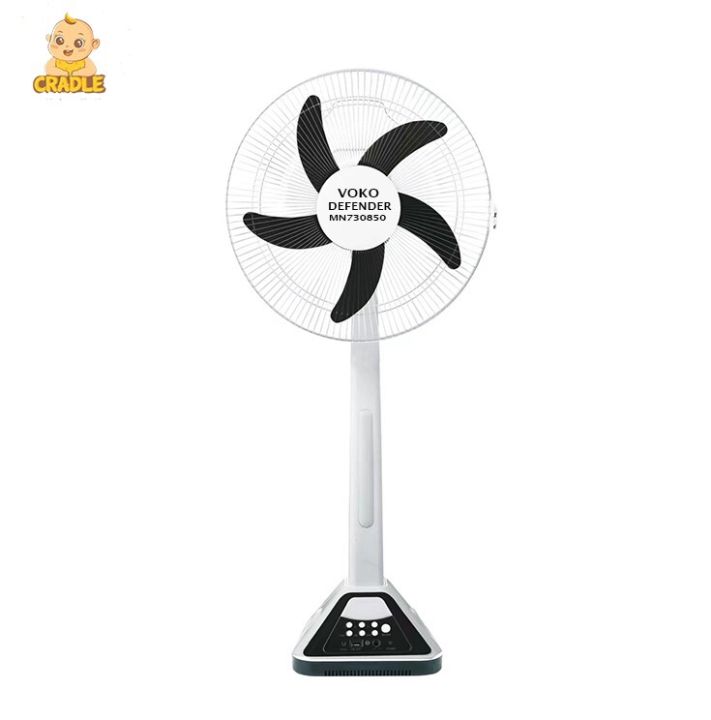 Voko Defender Rechargeable Oscillating Fan. | Daraz.com.bd