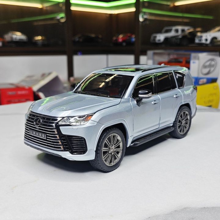 1:24 scale Lexus LX600 diecast model alloy car lights sound | Daraz.pk