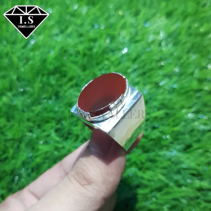 Famous Shia Noha Khuwan Ali Shanawar Ring Design Handmade Yemeni Aqeeq ...