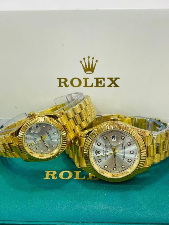 Rolex Couple Watch | Daraz.lk